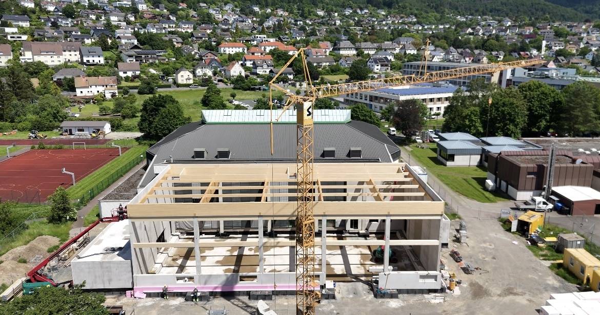 SPORTHALLE BIEDENKOPF | 2023 - Bauunternehmen Scheld GmbH